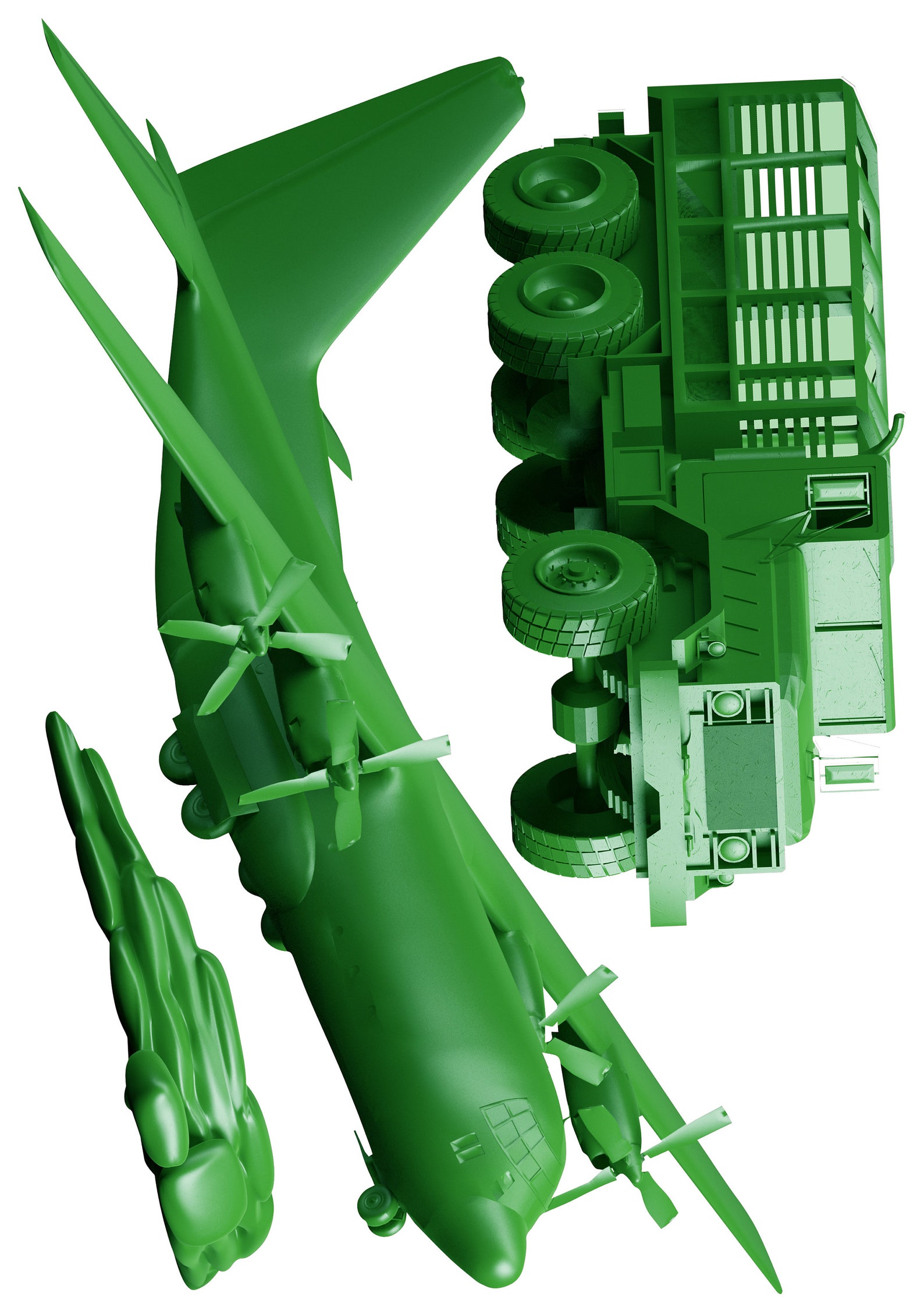 Green Army Vehicles/equipment Wall Stickers X13 Boys/girls - Etsy UK