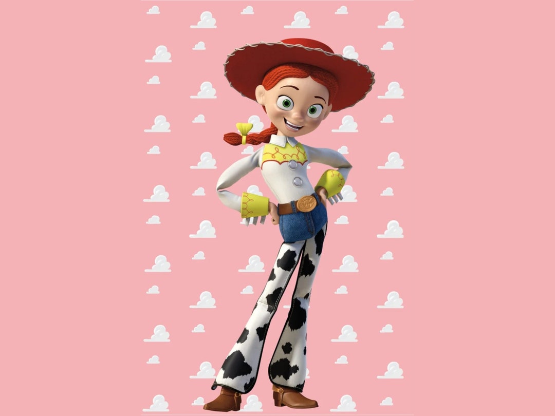 Jessie - 800mm High - Toy Story Wall Sticker - Cut You Shape - 214 - Etsy