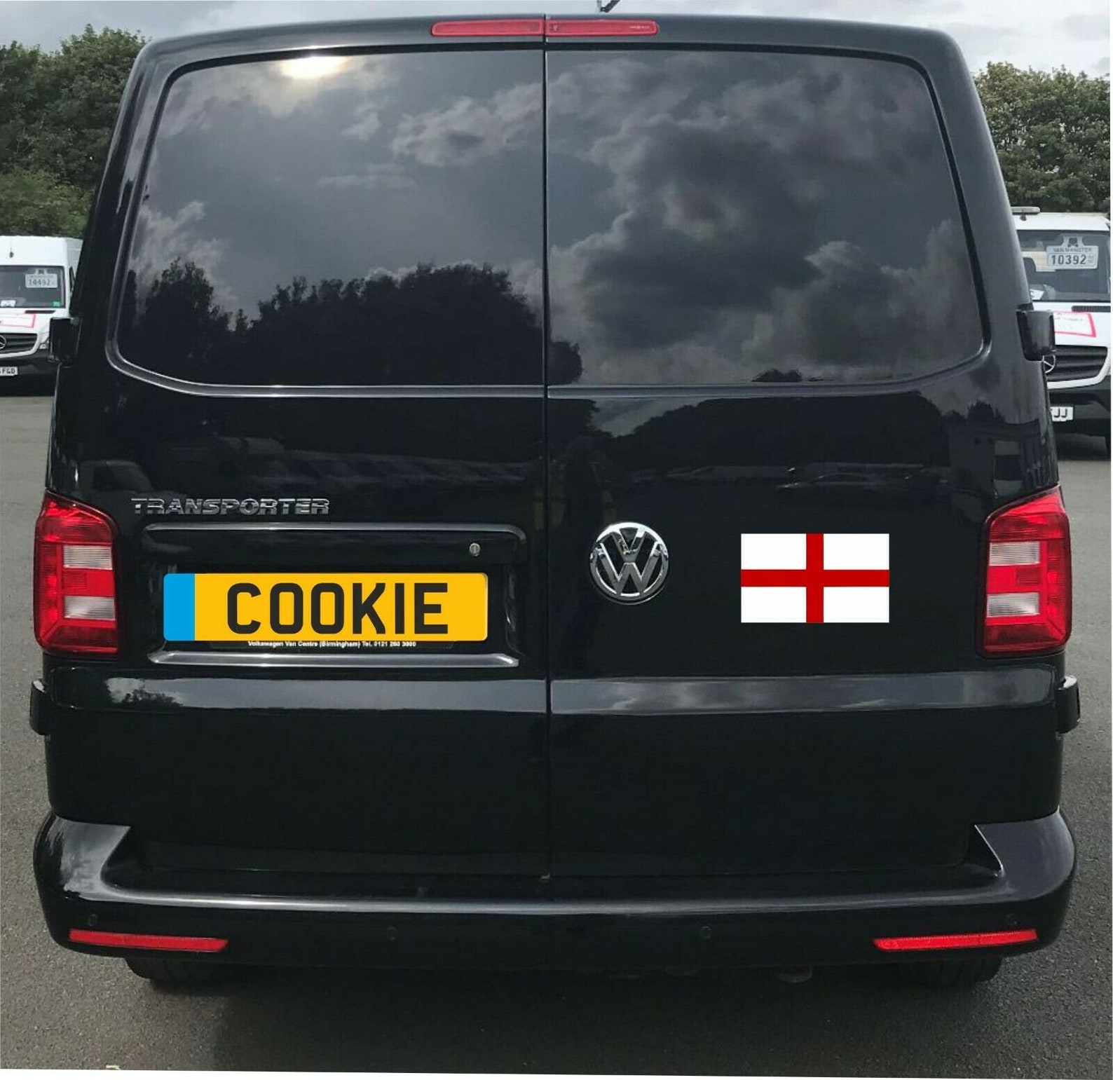 ENGLAND GEORGE CROSS Sticker - Rugby Football for Car/van/laptop/ipad ...