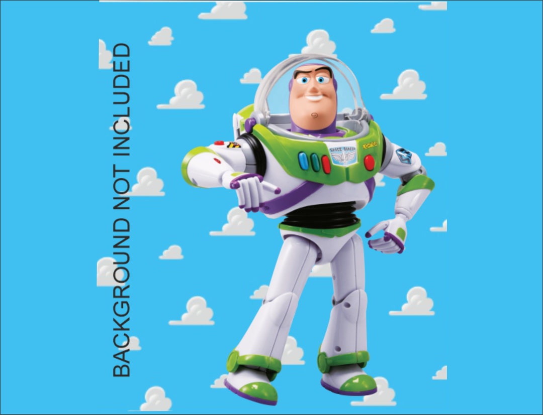 Buzz Lightyear Wall Sticker Large 600mm X 429mm Cut to Shape SKU 207 - Etsy