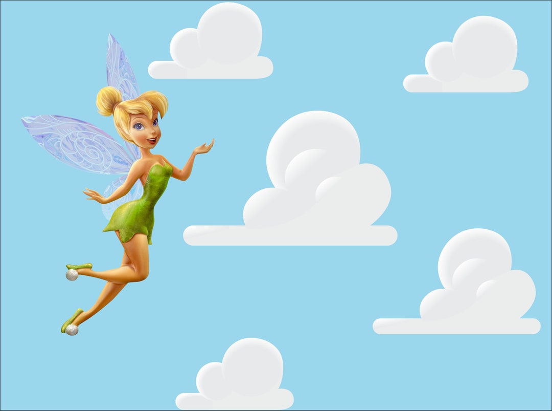 TINKERBELL (424mm) - Wall Sticker - Etsy