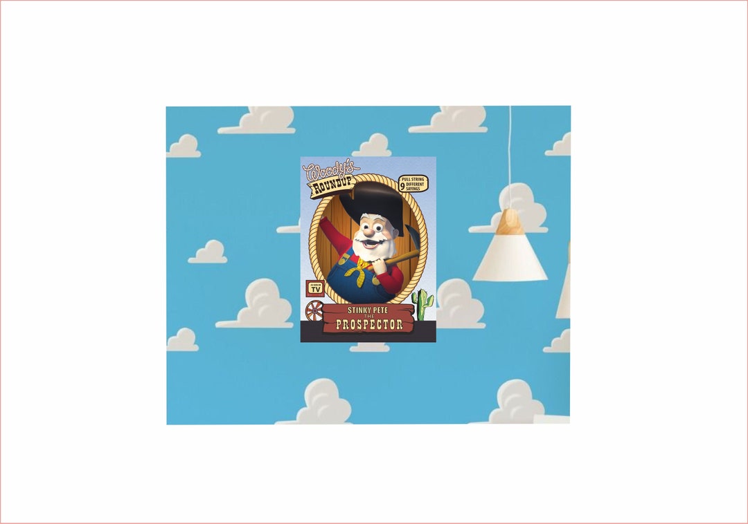 STINKY PETE (267mm) - Wall Sticker - Etsy