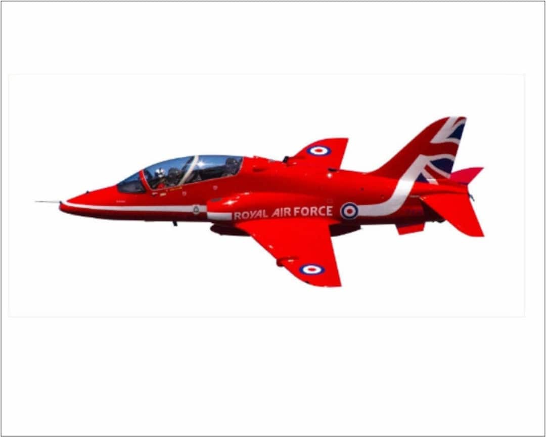 Red Arrows Aerobatic Plane Wall Sticker - Large 1015mm - 402mm - 209 - Etsy