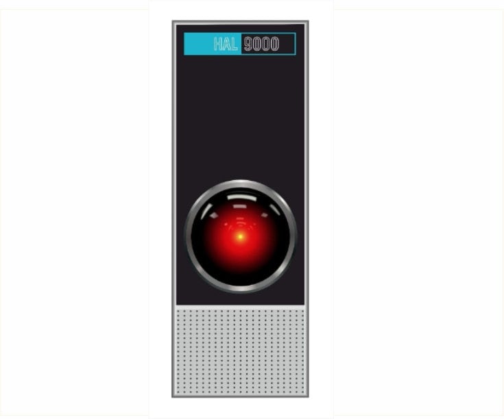 2001 Space Odyssey HAL 9000 Large Sticker 560mm X 205mm - Etsy