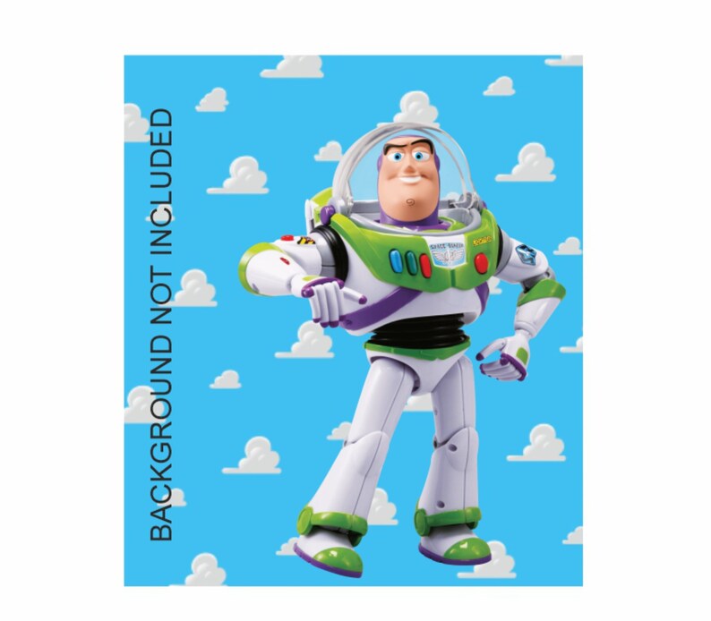Buzz Lightyear 915 Toy Story Wall Sticker Cut to Shape 207 - Etsy