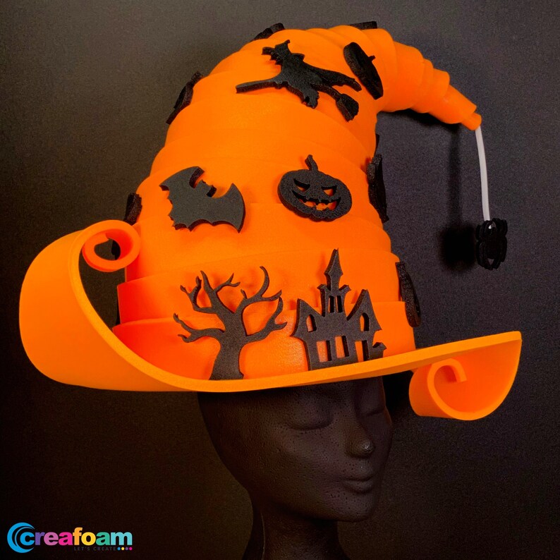 Halloween Foam Hat - Etsy