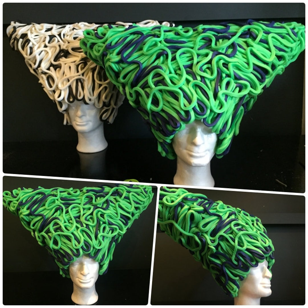 Foam Wig With Led Lights - Etsy