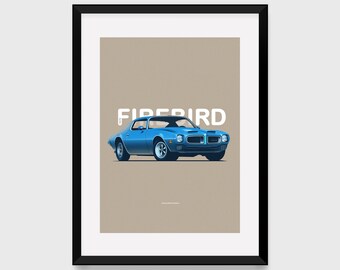 Pontiac Firebird Poster - Etsy
