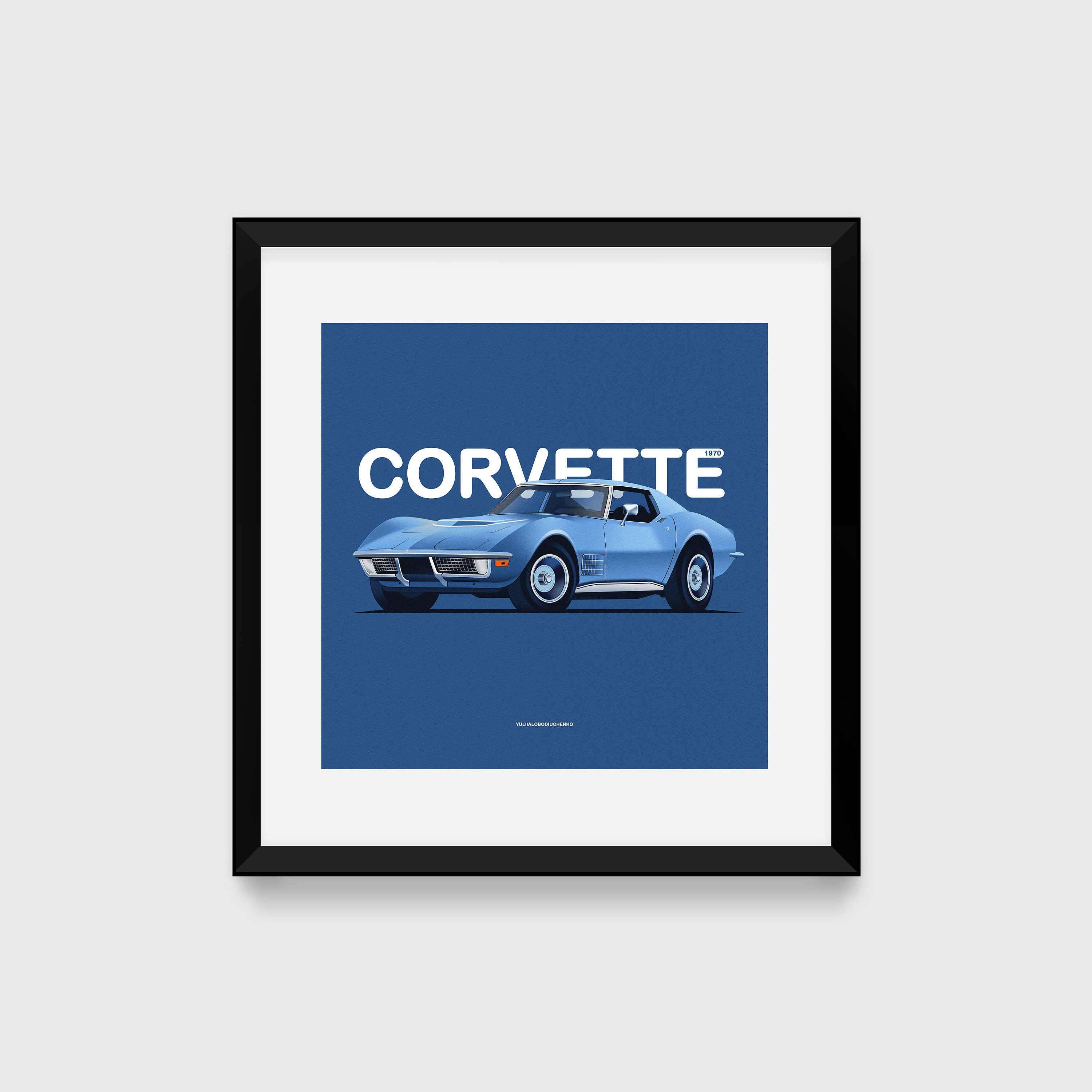 Matte Corvette Muscle