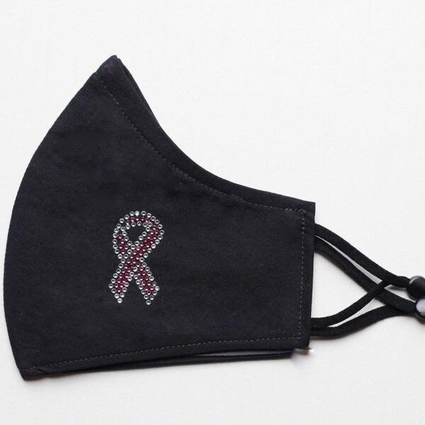 Breast Cancer Mask - Etsy