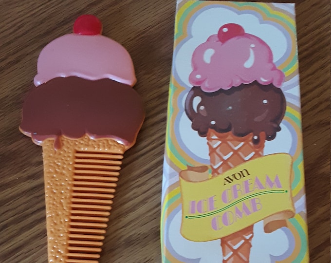 Avon 1977 ICE CREAM Sugar Cone COMB - Strawberry, Chocolate, Cherry ...