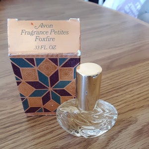 Avon FOXFIRE Cologne Mini - Country Christmas Fragrance Petites .33 Fl ...