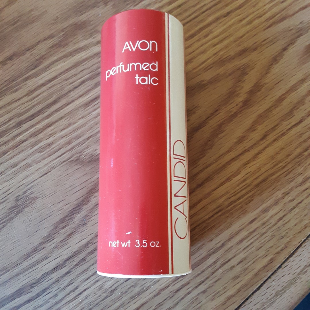 Avon CANDID Perfume Talc (body Powder) 3.5 Oz. Net Wt. FULL, Never Used ...