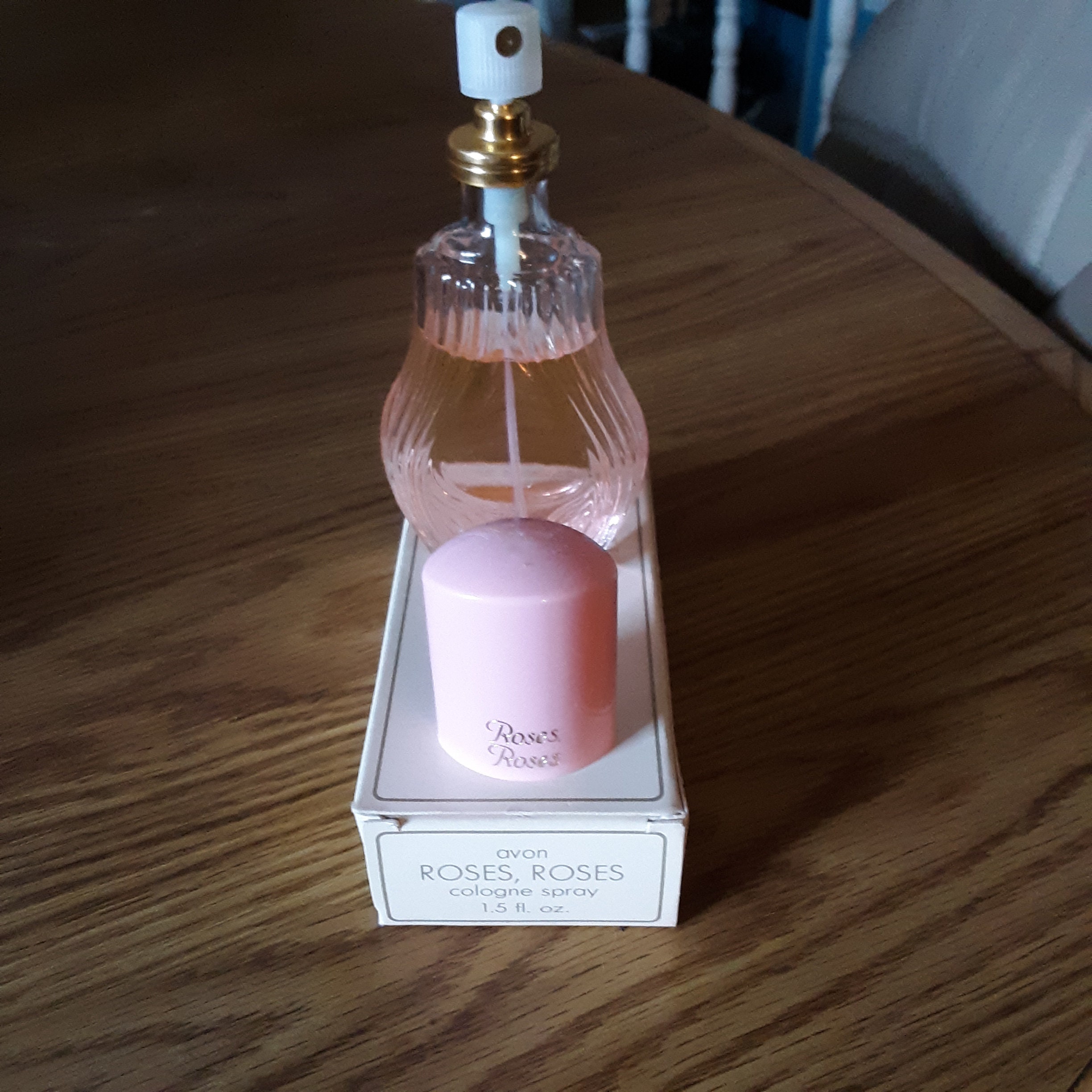 FULL Avon ROSES ROSES Cologne Spray 1.5 Fl Oz Full Never - Etsy