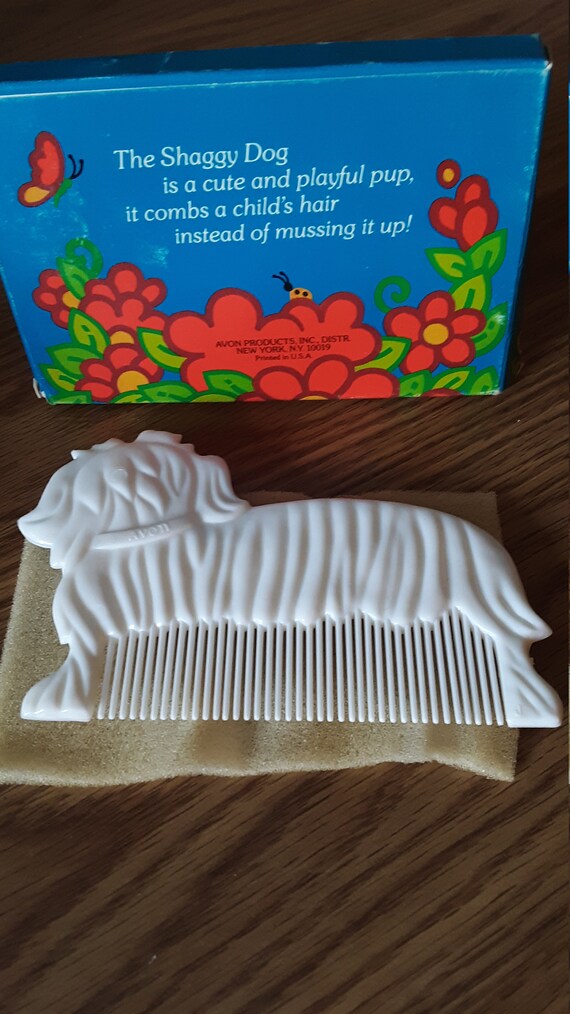 Avon SHAGGY DOG (Old English Sheepdog) Hair COMB - Mi… - Gem