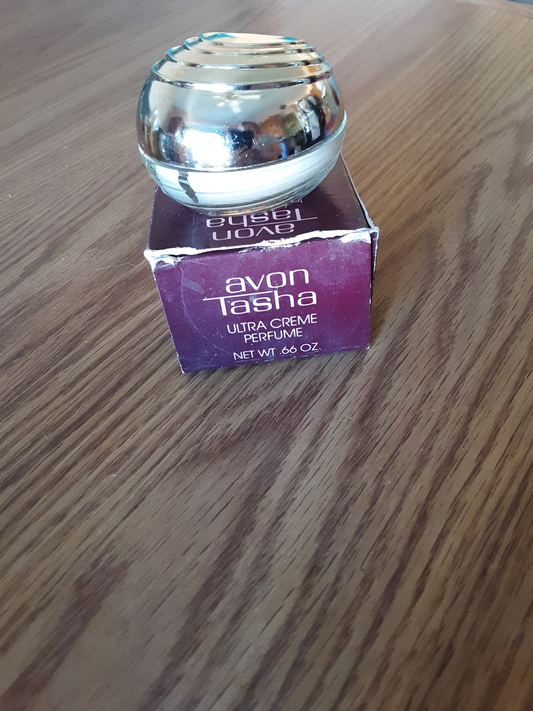 Avon TASHA Ultra Creme cream PERFUME .66 Oz. Net Wt., FULL, Never Used ...