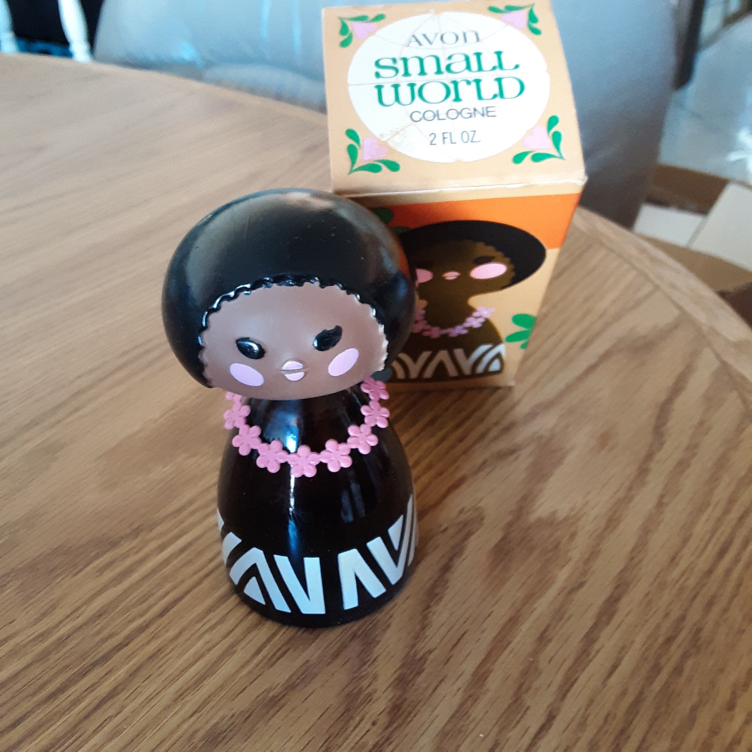 1970s Avon SMALL WORLD Cologne Bottle 2 Fl Oz FULL, Mint in Box ...