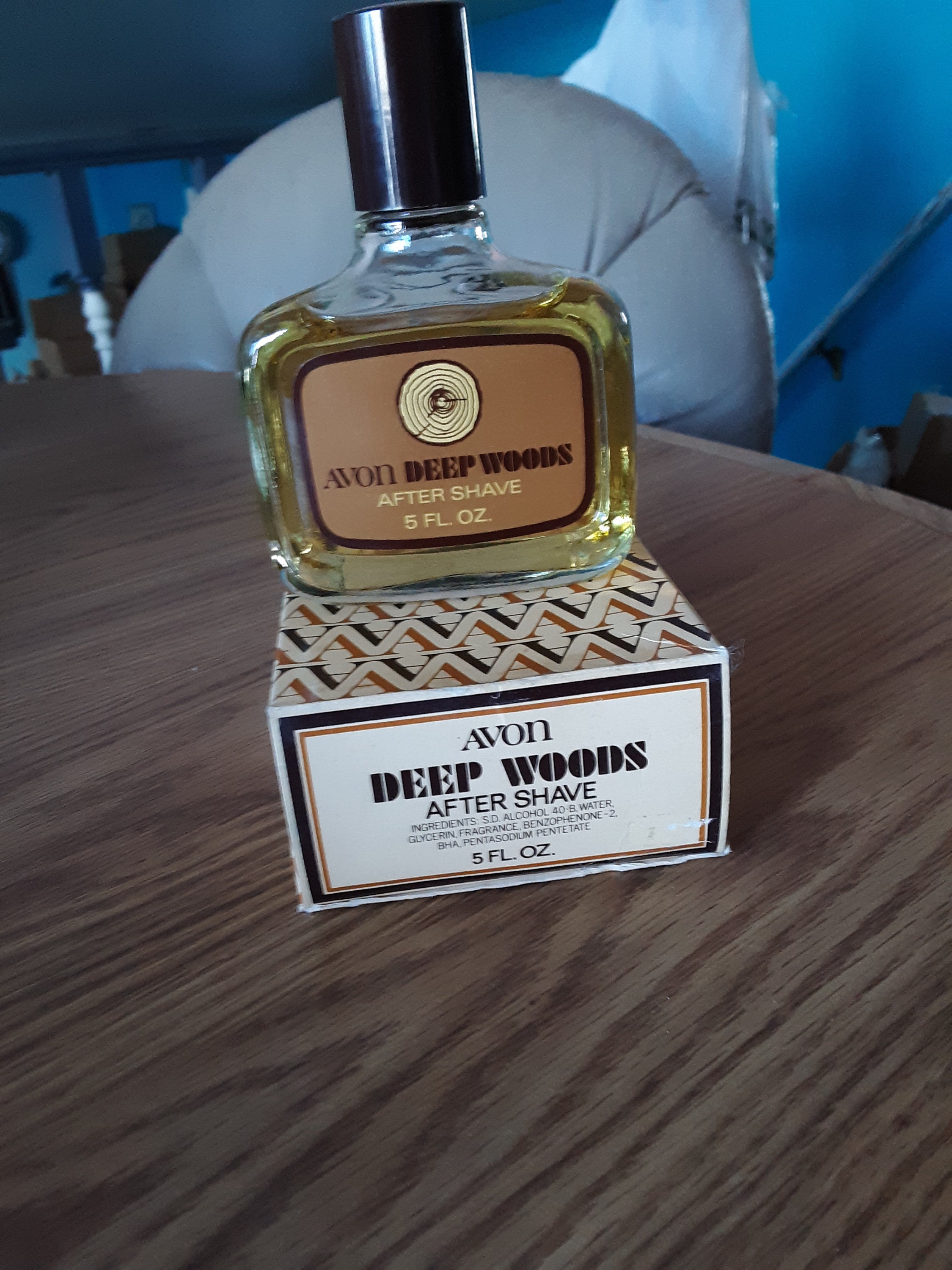 Avon DEEP WOODS After Shave (aftershave) 5 Fl. Oz. FULL, Never Used ...