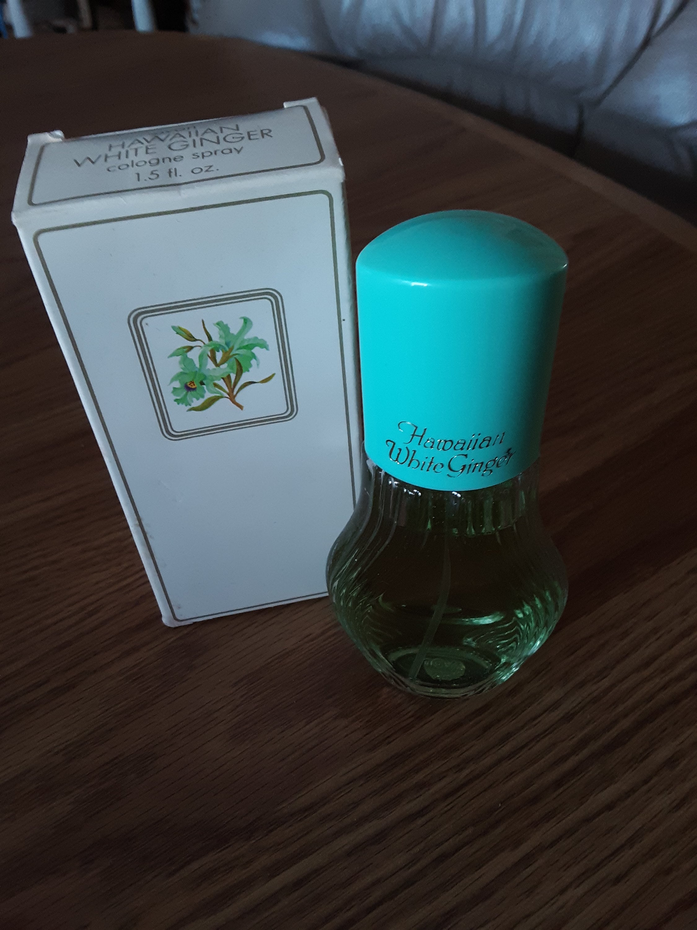 Full 1.5 oz Avon HAWAIIAN WHITE GINGER Cologne Spray 1.5 fl oz | Etsy