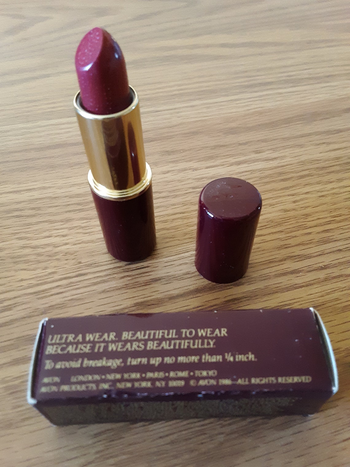 Avon 1986 CINNAMON GLAZE Ultra Wear Lipstick New Never - Etsy