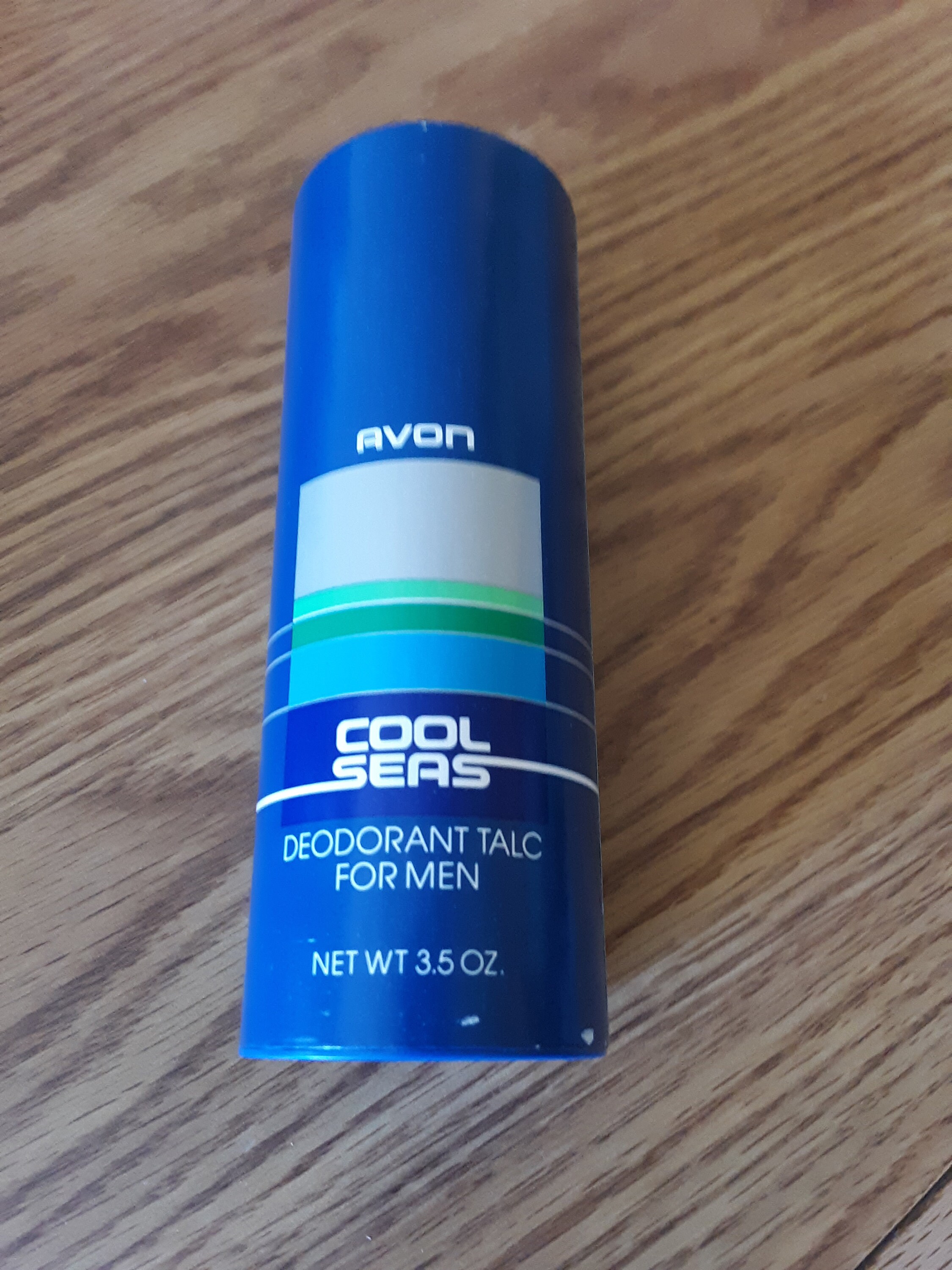 Avon 1984 COOL SEAS Deodorant Talc body Powder for Men 3.5 Oz. Net Wt ...