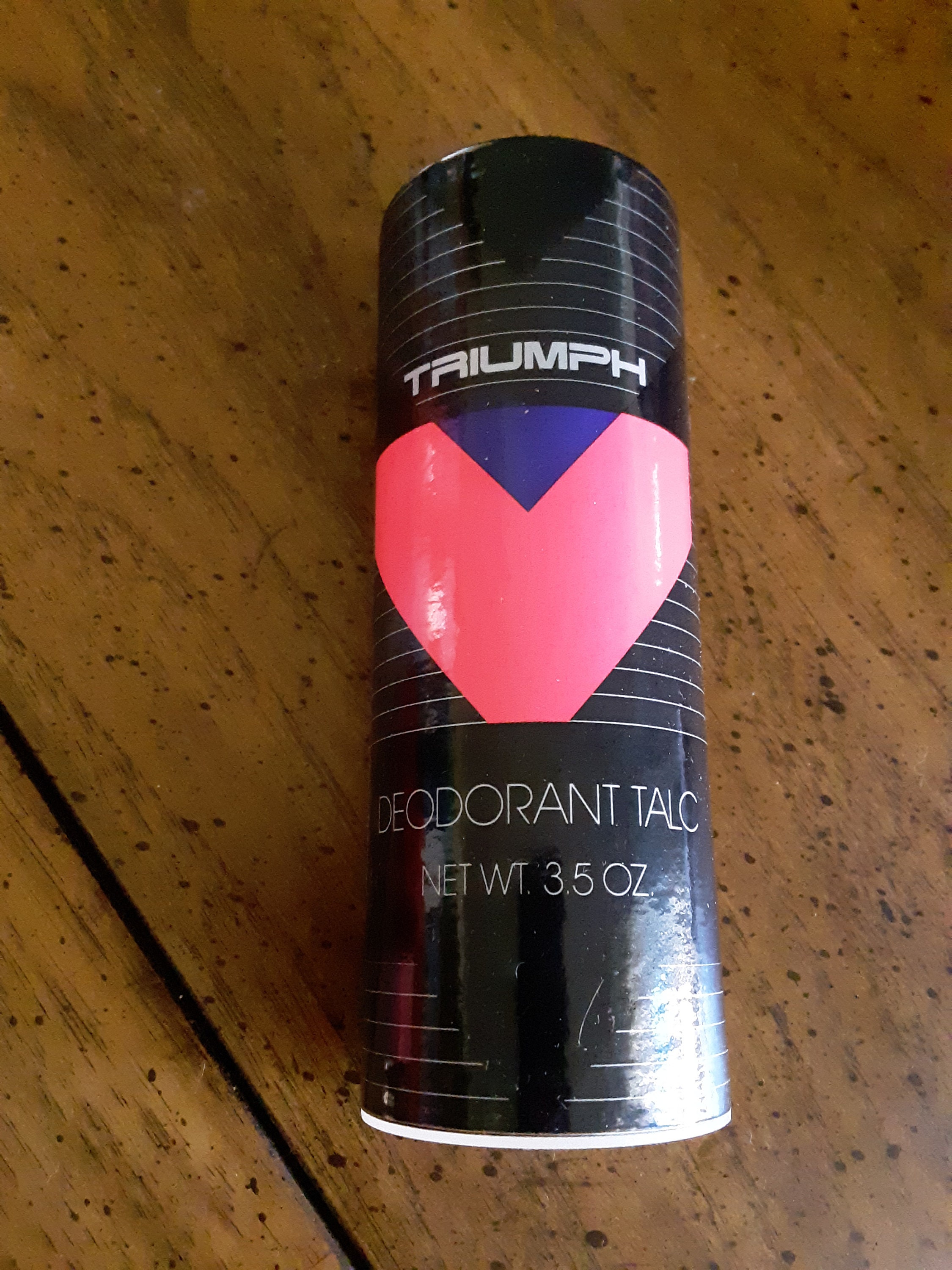 FULL Avon TRIUMPH Deodorant Talc body Powder for Men 3.5 Oz. Net Wt ...