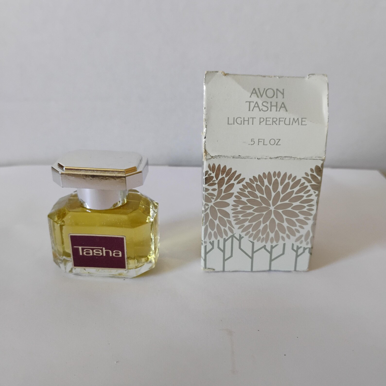 Avon TASHA Light PERFUME MINI .5 Fl. Oz., Full, Never Used, Never ...
