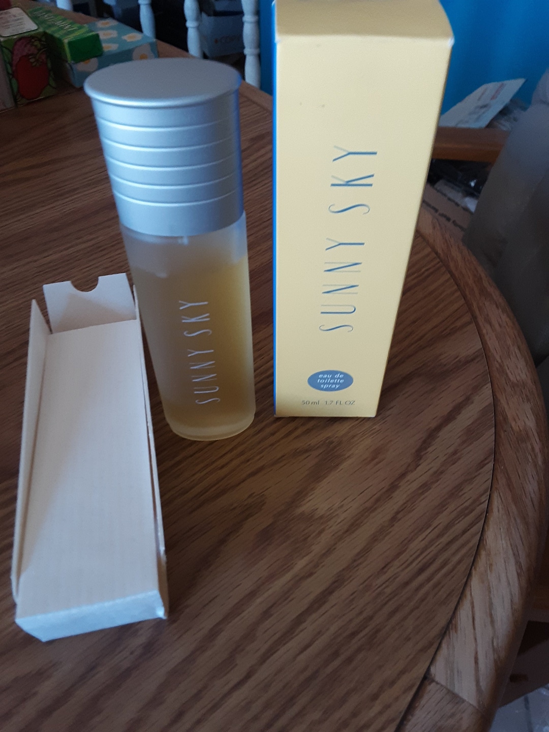 FULL 1996 Avon SUNNY SKY Eau De Toilette Spray 1.7 Fl Oz Full, Never ...