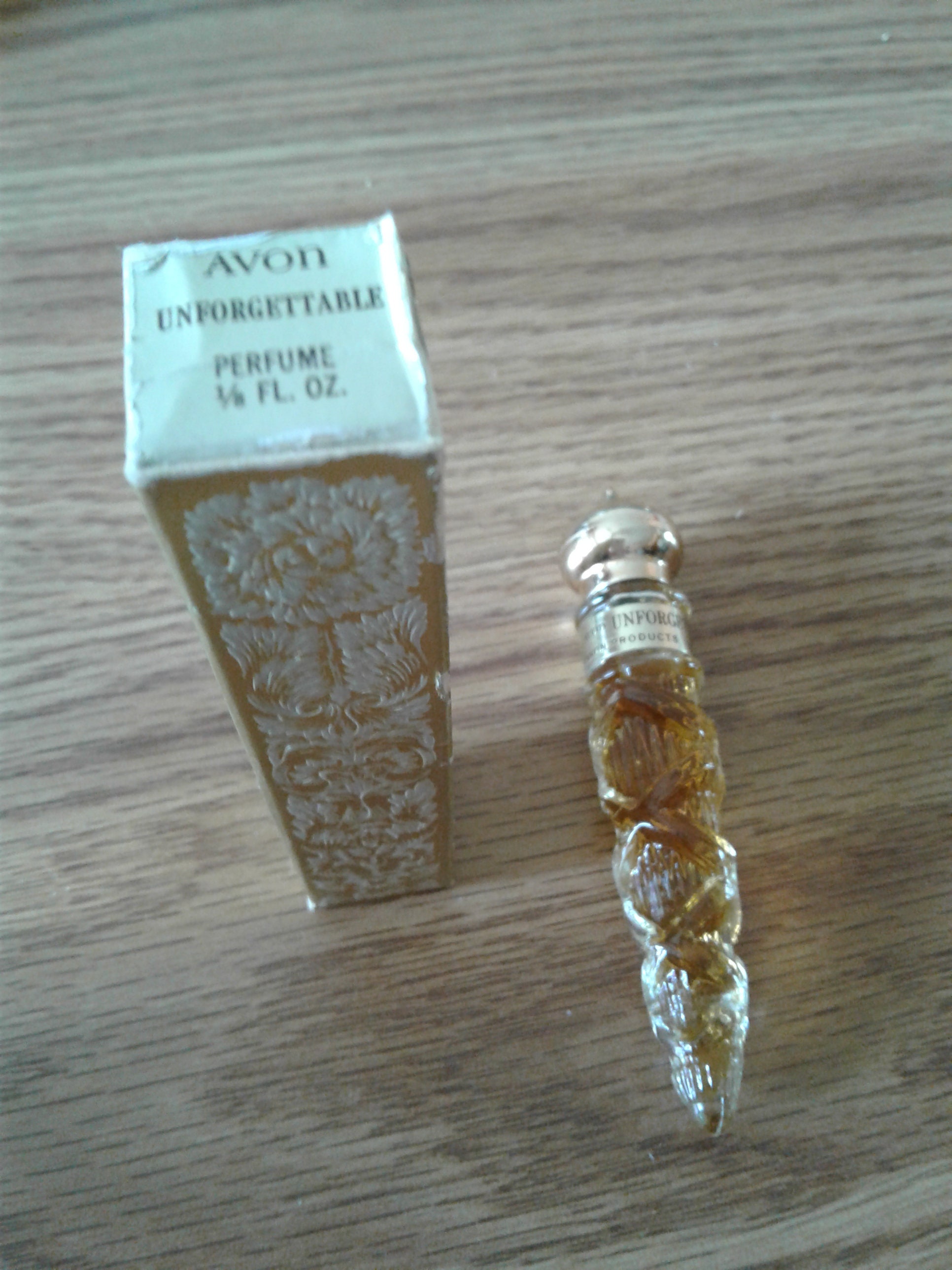 FULL Avon 1970s UNFORGETTABLE Perfume ICICLE 1/8 Fl. Oz. - Etsy