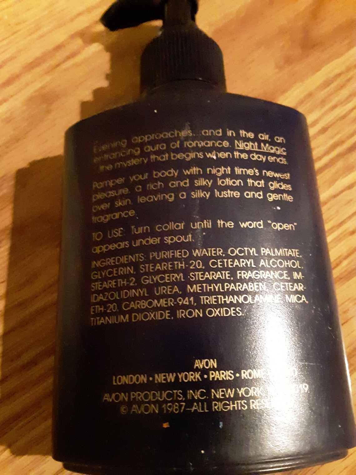 Avon NIGHT MAGIC Evening Musk Glistening Body LOTION 5.75 Fl - Etsy