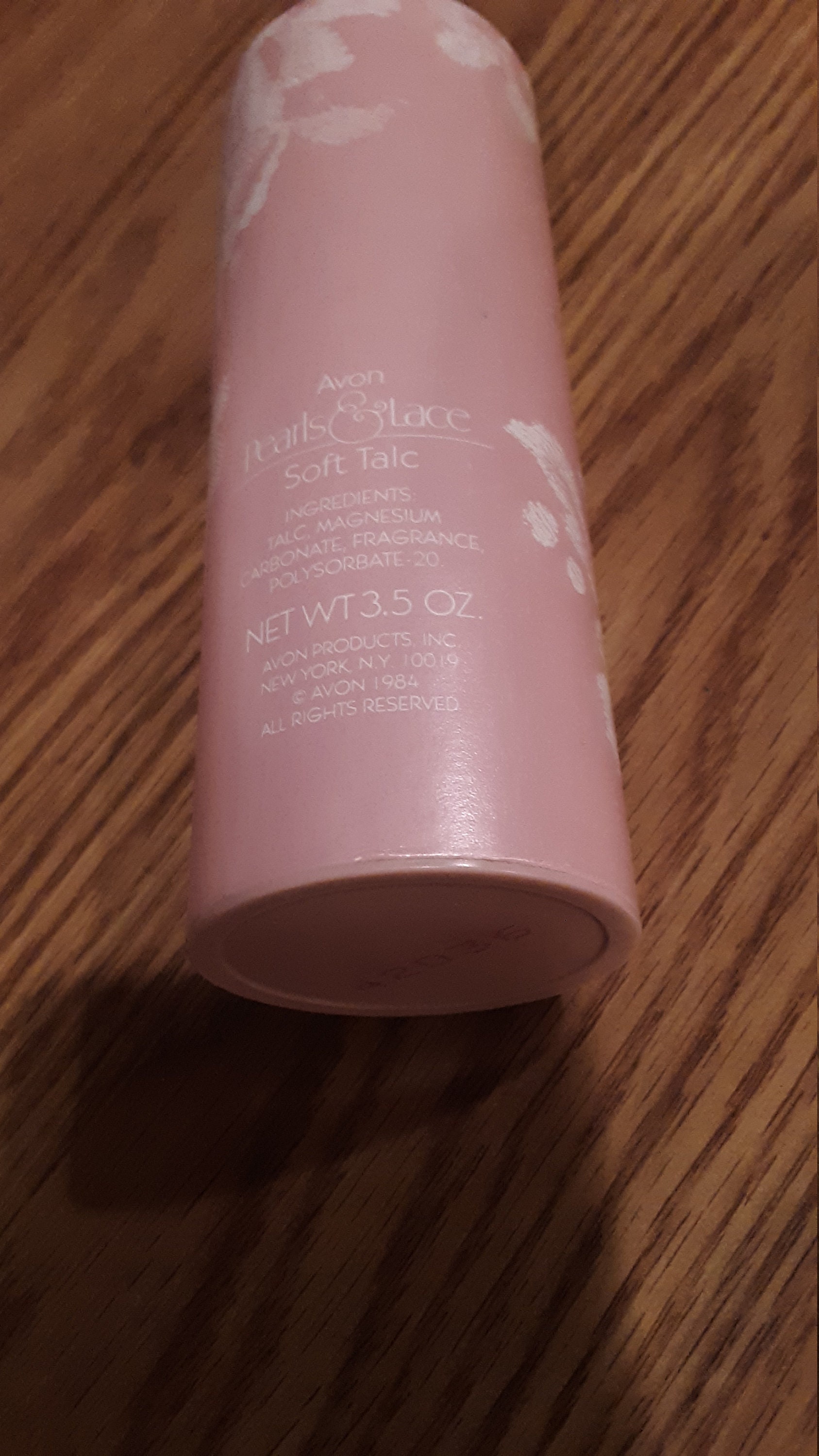 FULL Avon PEARLS & LACE Perfumed Talc (body Powder) 3.5 Oz. Never Used ...