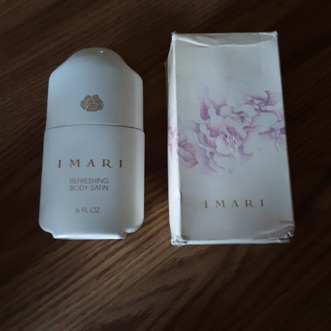 Avon 1988 IMARI Refreshing Body Satin Cools & Refreshes Shimmer lotion ...