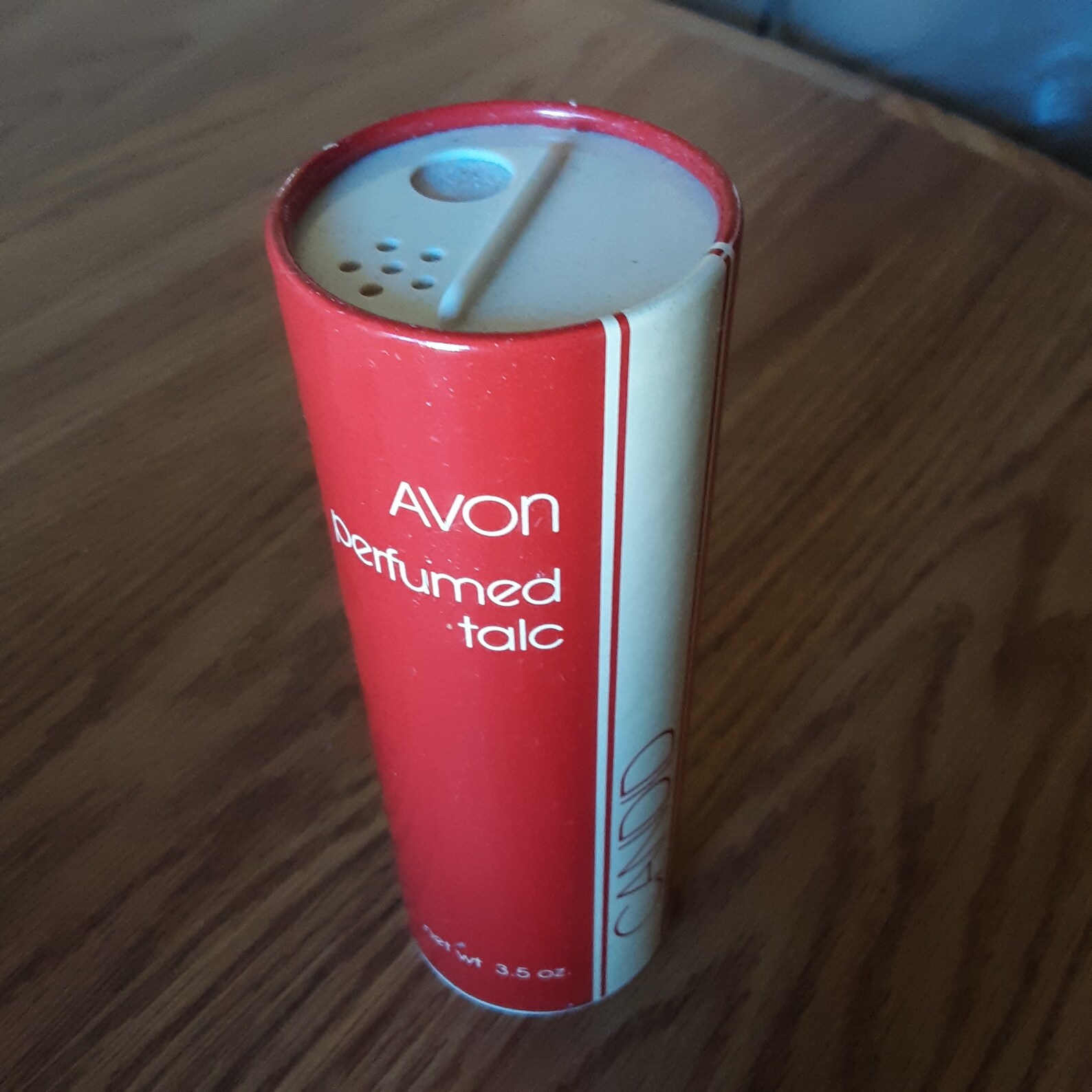 Avon CANDID Perfume Talc (body Powder) 3.5 Oz. Net Wt. FULL, Never Used ...