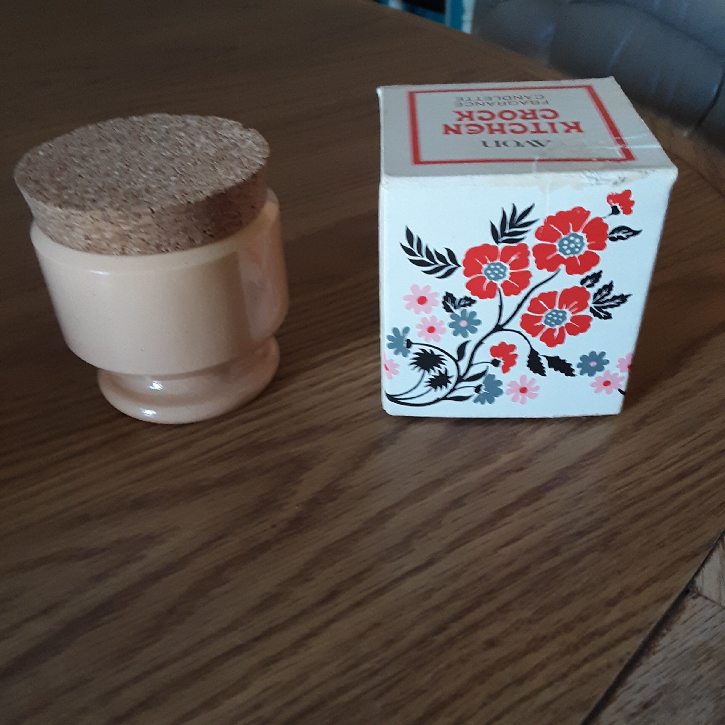 Avon 1970s KITCHEN CROCK Fragrance Candlette CANDLE Meadow - Etsy