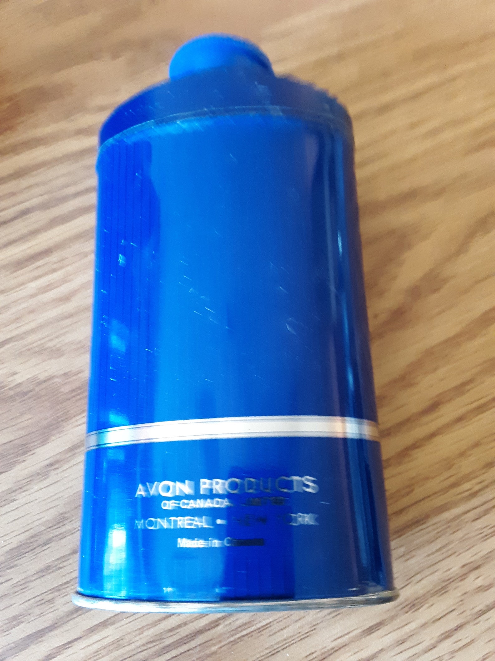 FULL Avon MOONWIND Perfume Talc (body Powder) Tin, Net Wt. 2.75 Oz ...