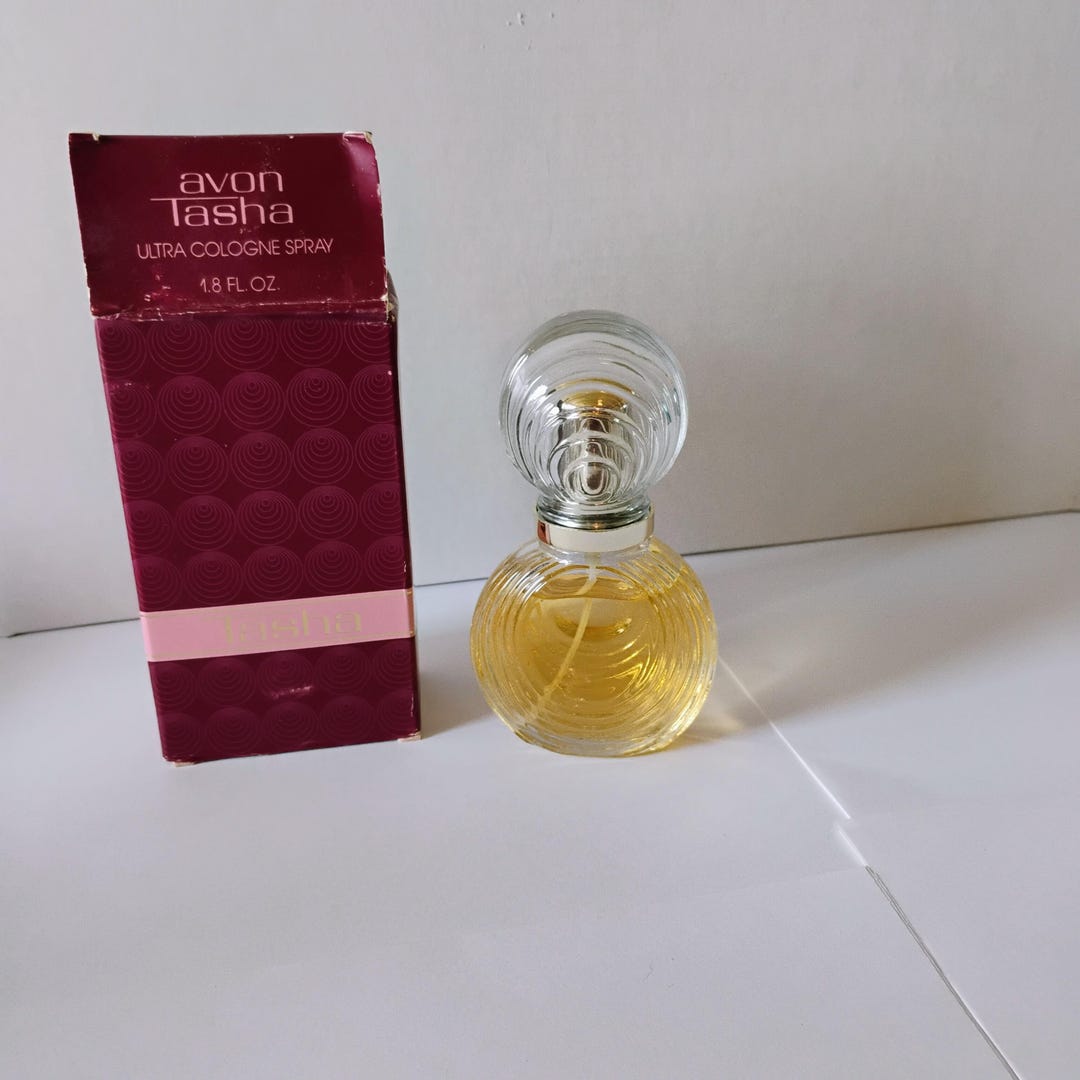 FULL Avon TASHA Ultra Cologne Spray 1.8 Fl. Oz., Never Used, Mint in ...