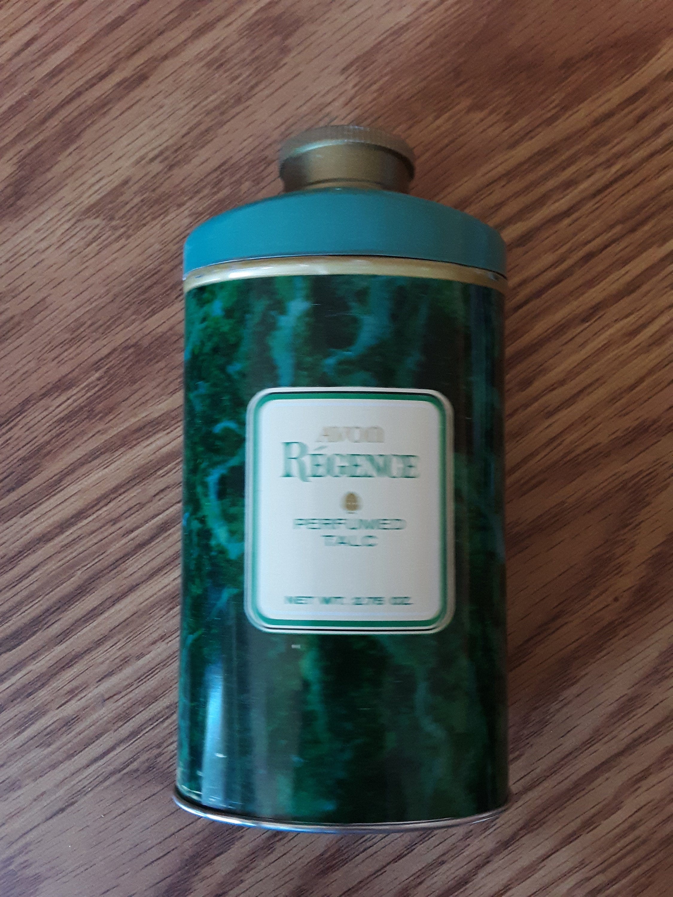 FULL Avon REGENCE Perfumed Talc (body Powder) Net Wt. 2.75 Oz., Full ...