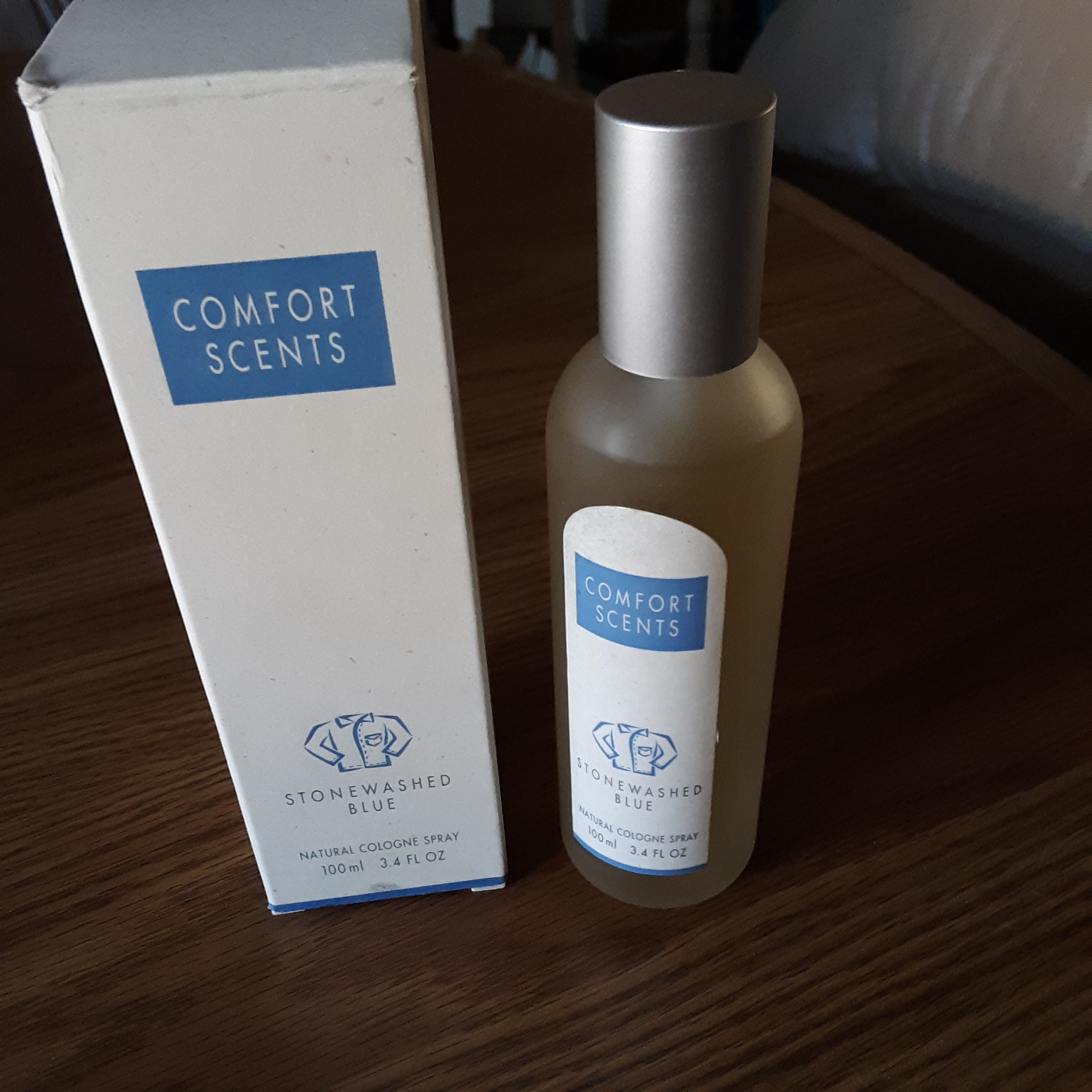 Avon STONEWASHED BLUE Natural Cologne Spray 3.4 Fl Oz FULL - Etsy