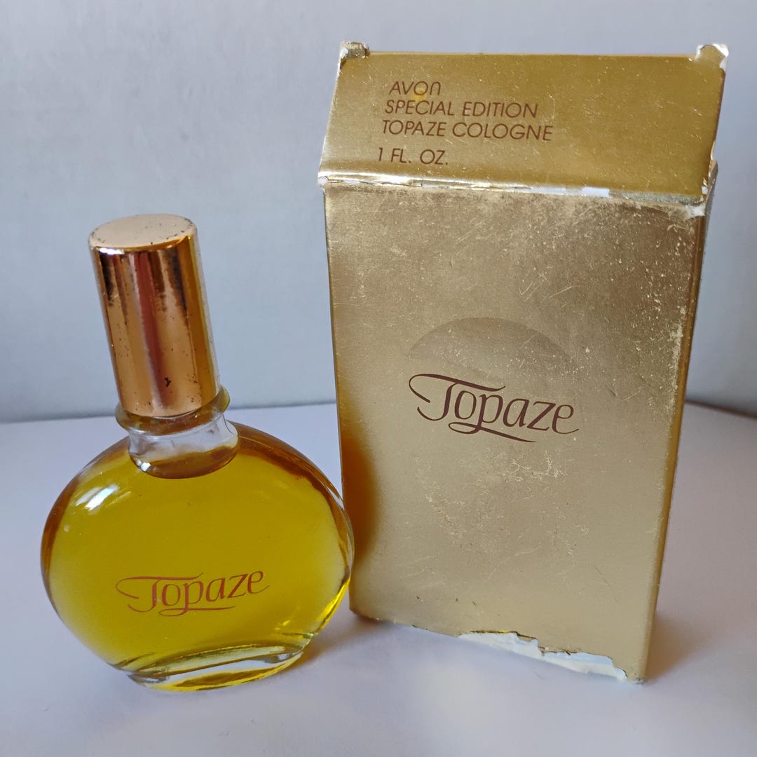 FULL Avon TOPAZE Cologne, 1 Fl. Oz., Special Edition, Never Used ...