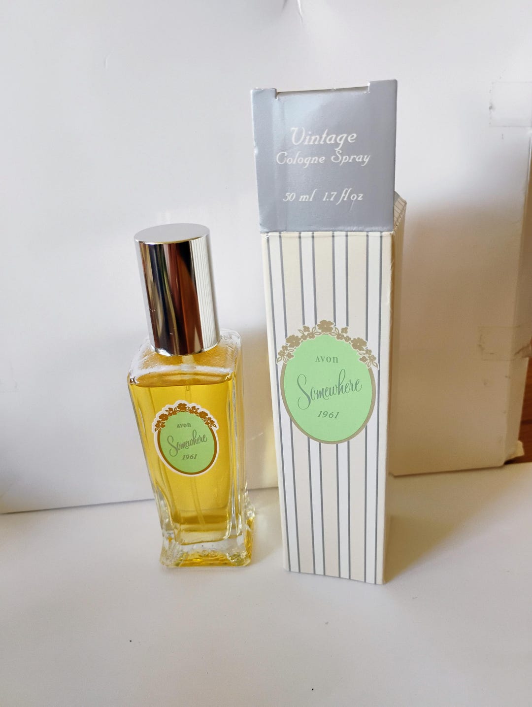 FULL Avon 1997 SOMEWHERE Vintage Cologne Spray 1.7 Fl. Oz., Full, Mint ...