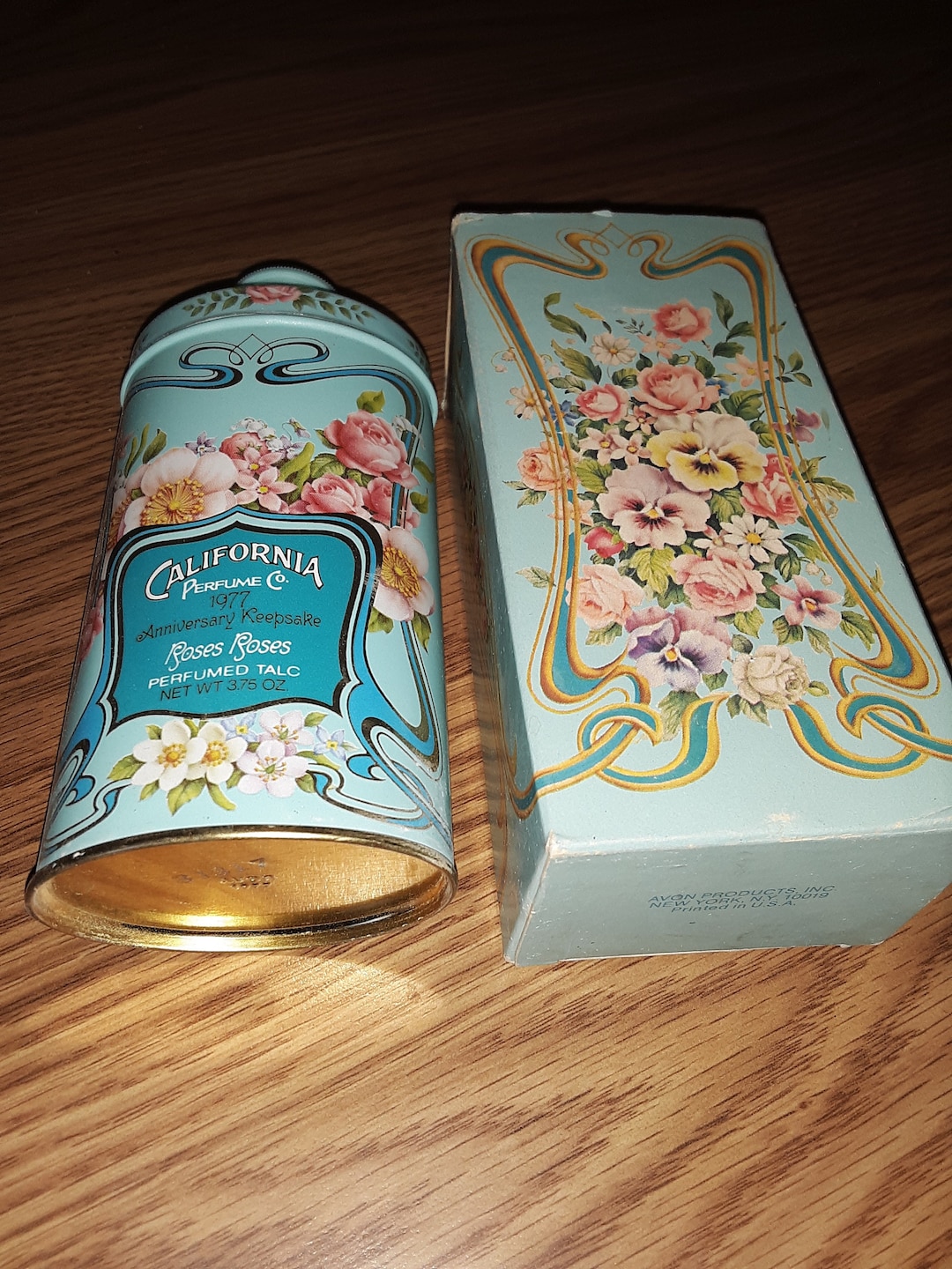 Talco perfumado Avon 1977 ROSES, ROSES (polvo corporal), 100 g (peso ...