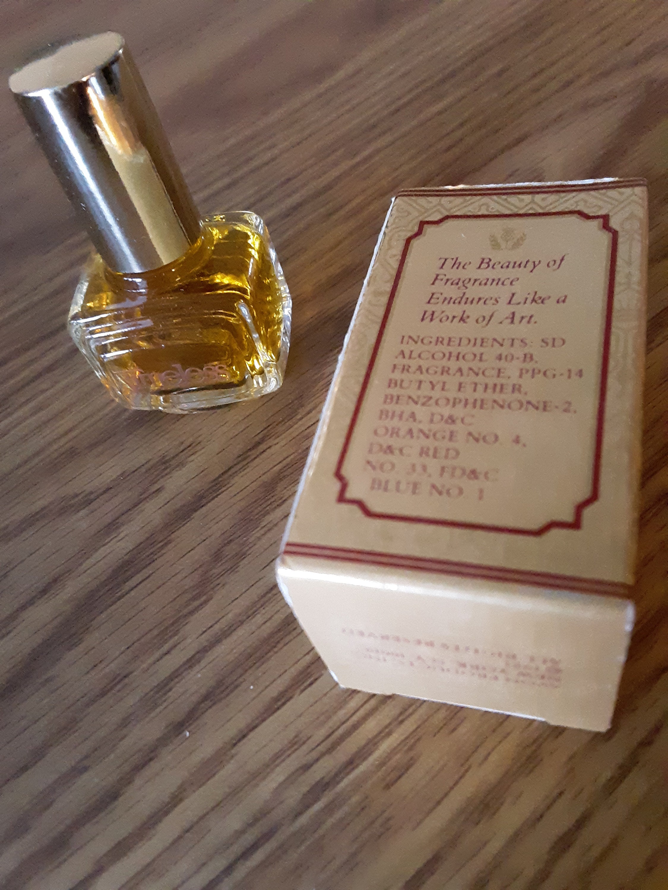 Avon TIMELESS Classic Miniature Cologne .33 Fl Oz. Mini Bottle FULL ...