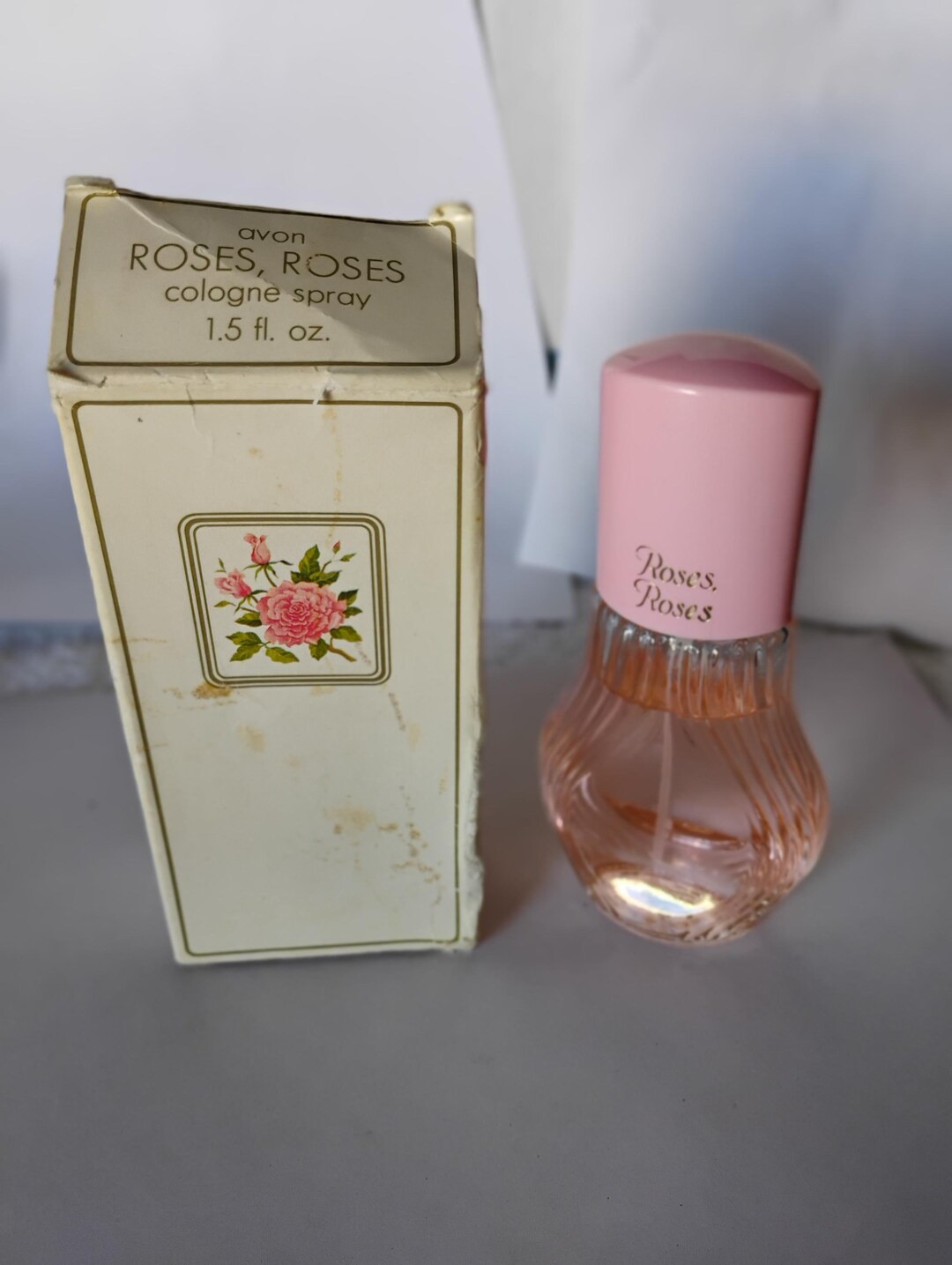 FULL Avon ROSES, ROSES Cologne Spray 1.5 Fl Oz Full, Never Used, Mint ...
