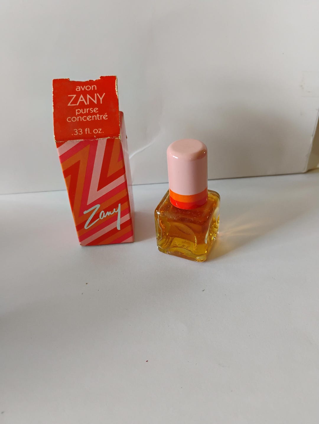 FULL Avon ZANY Purse Concentre (perfume, Cologne) ROLLETTE, .33 Fl. Oz ...
