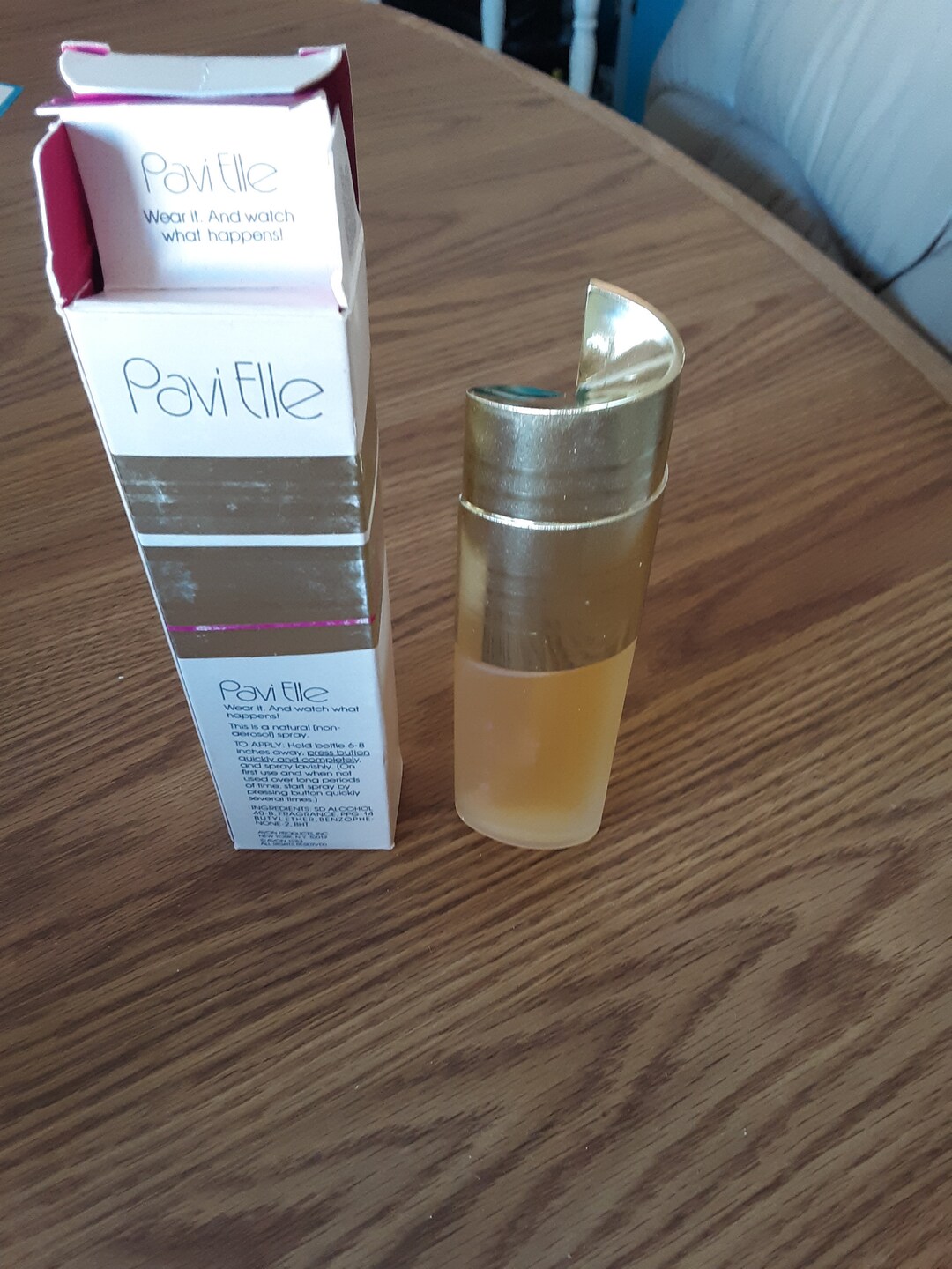FULL 1.5 Fl. Oz. Avon 1983 PAVI ELLE Ultra Cologne Spray, Full, Never ...
