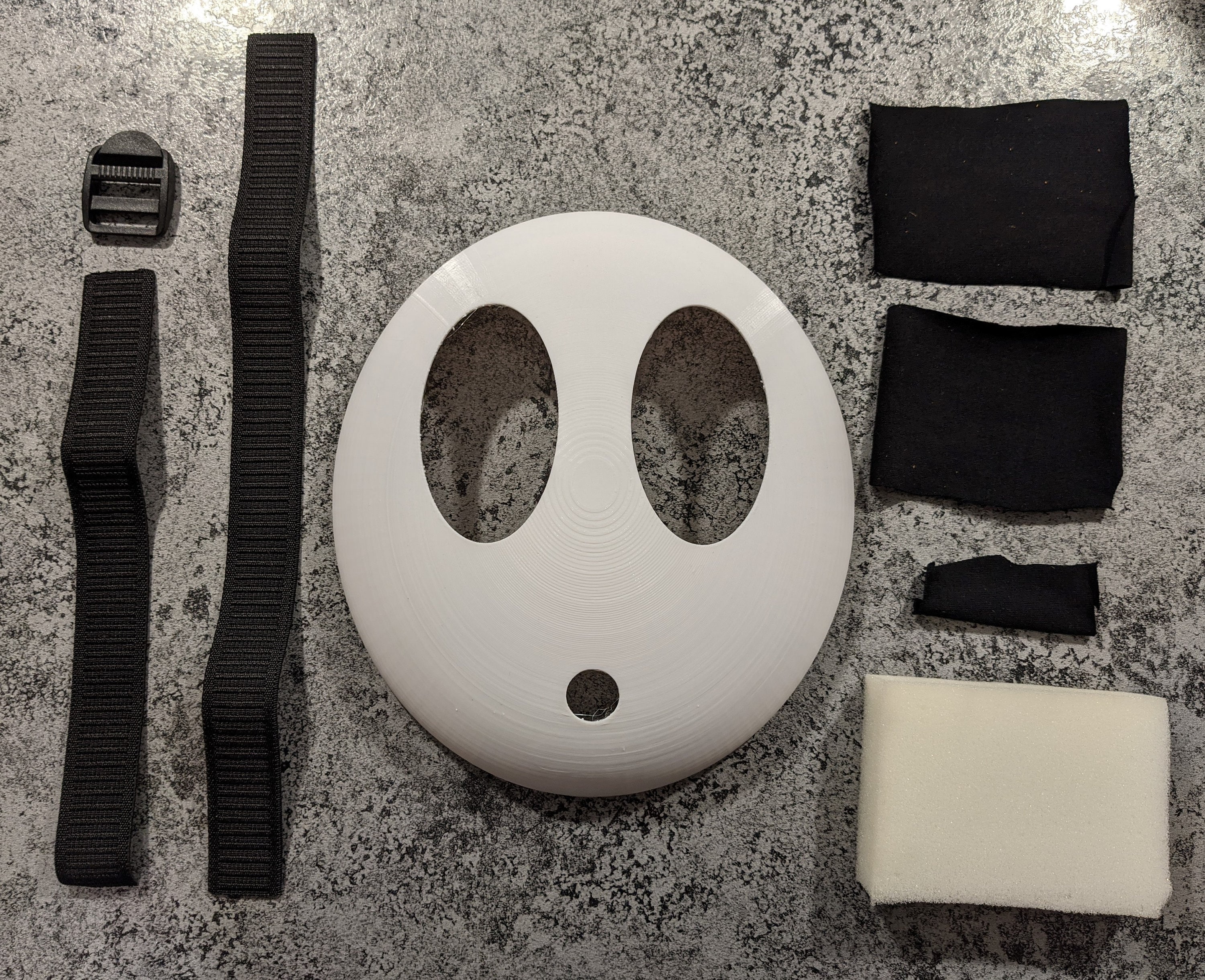 Shy Guy / Gal Mask 3D Printed DIY Kit - Etsy UK