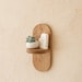 Oak Oval Shelf Wall-mounted Rustic Wooden Storage Perfect - Etsy
