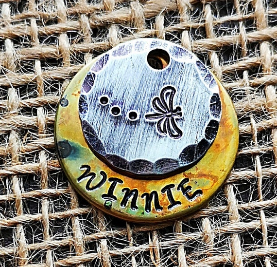 Dog Tag Dragonfly Dog Tag Pet ID Tags Dog Tags | Etsy