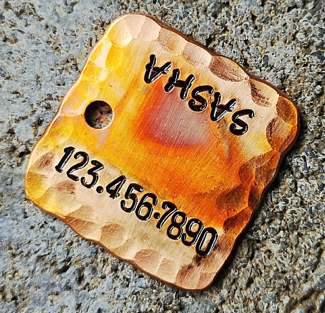 Dog Tag, Square Dog Tag, Dog Tags for Dogs, Pet ID Tags, Dog Tags ...