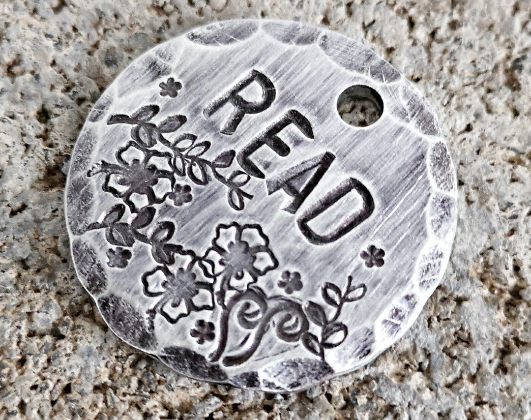 Dog Tag, Flower Dog Tag, Dog Tags for Dogs, Dog Tags, Personalized Dog ...